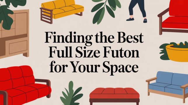 Finding the Best Full Size Futon for Your Space – Futonland Blog