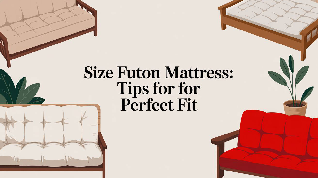 Size Futon Mattress: size futon mattress Tips for the Perfect Fit