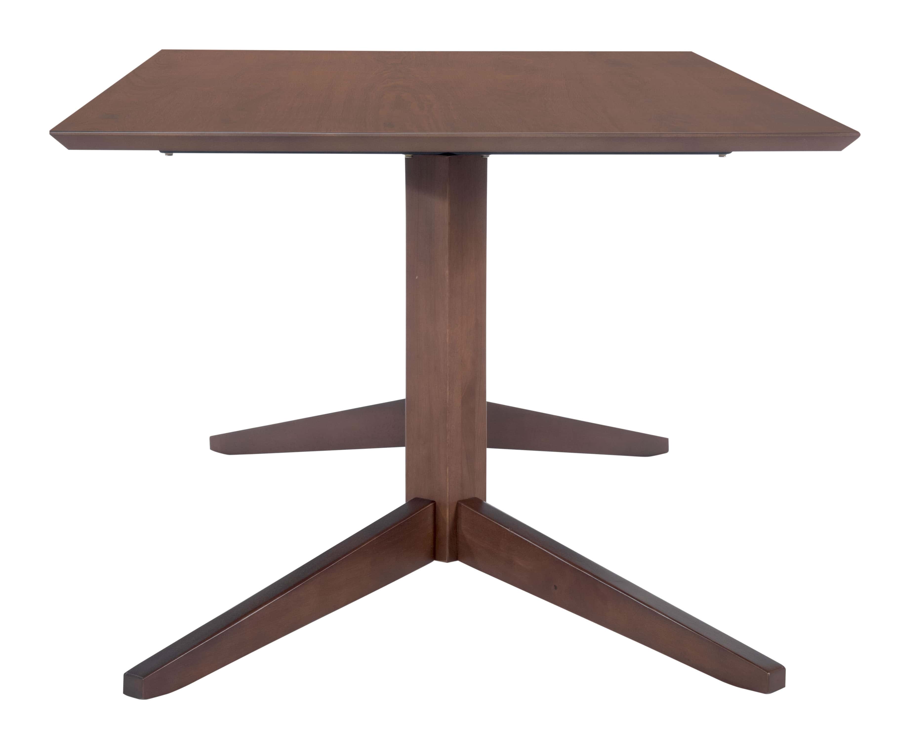 Carthage Dining Table Walnut by Zuo Modern
