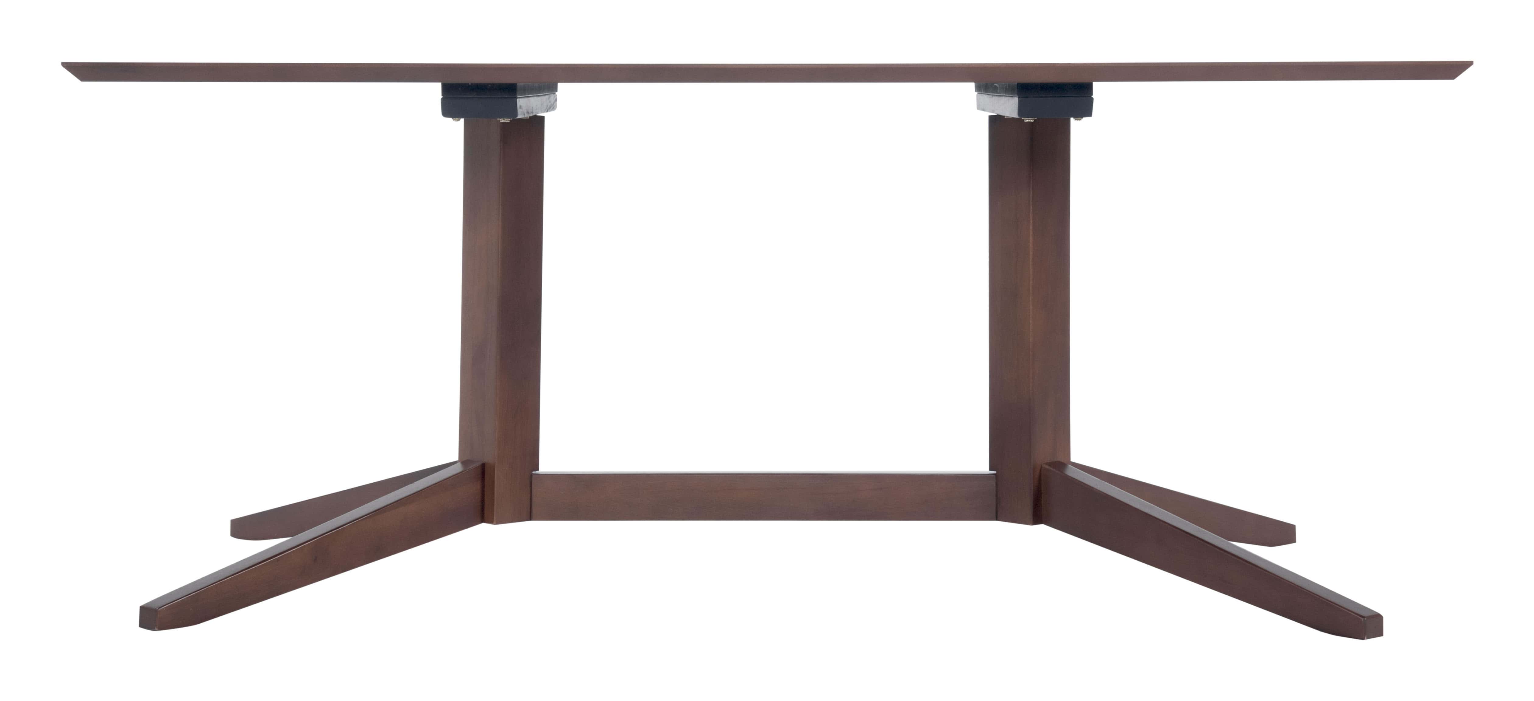 Carthage Dining Table Walnut at Futonland