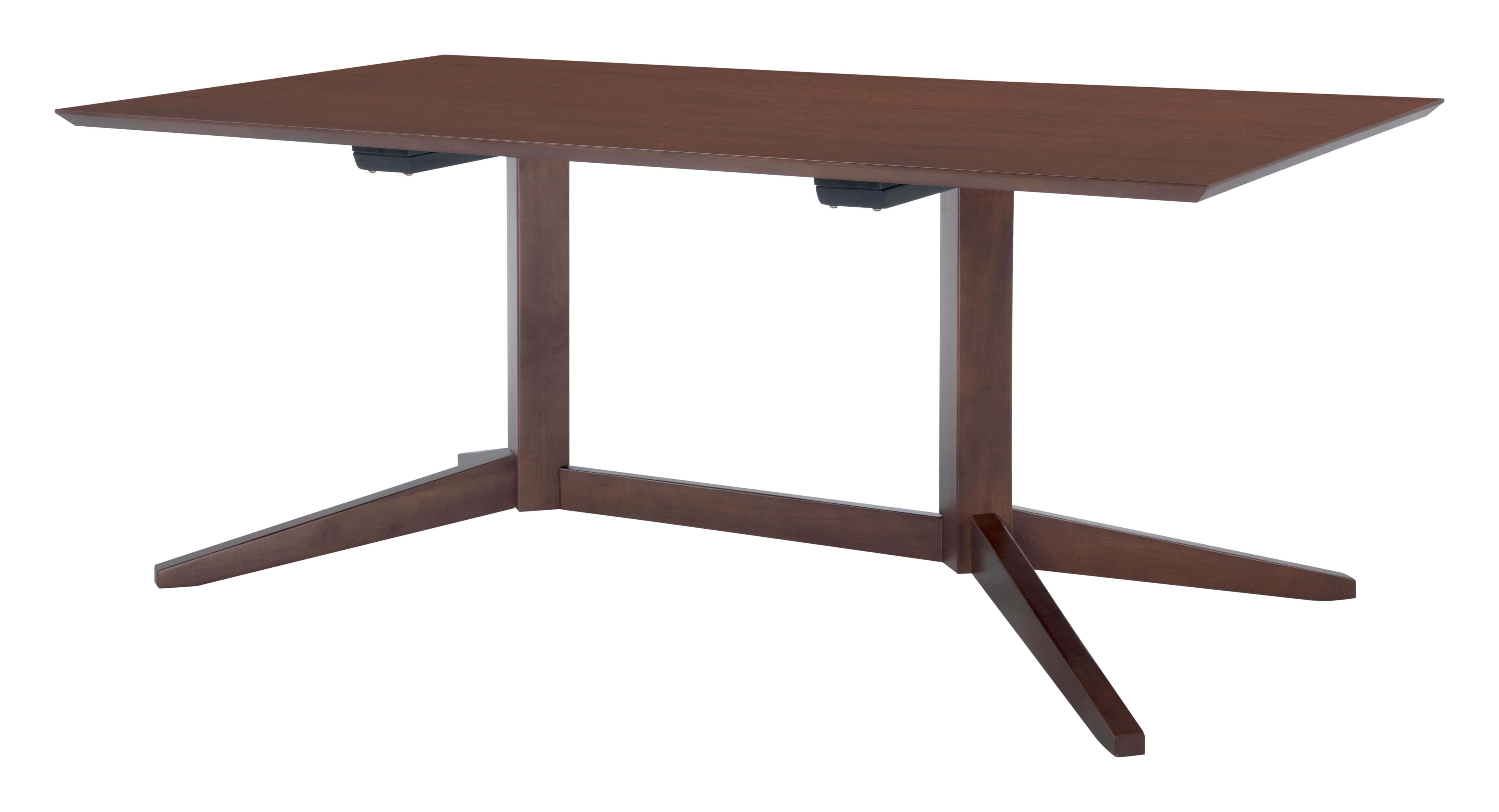 Carthage Dining Table Walnut at Futonland