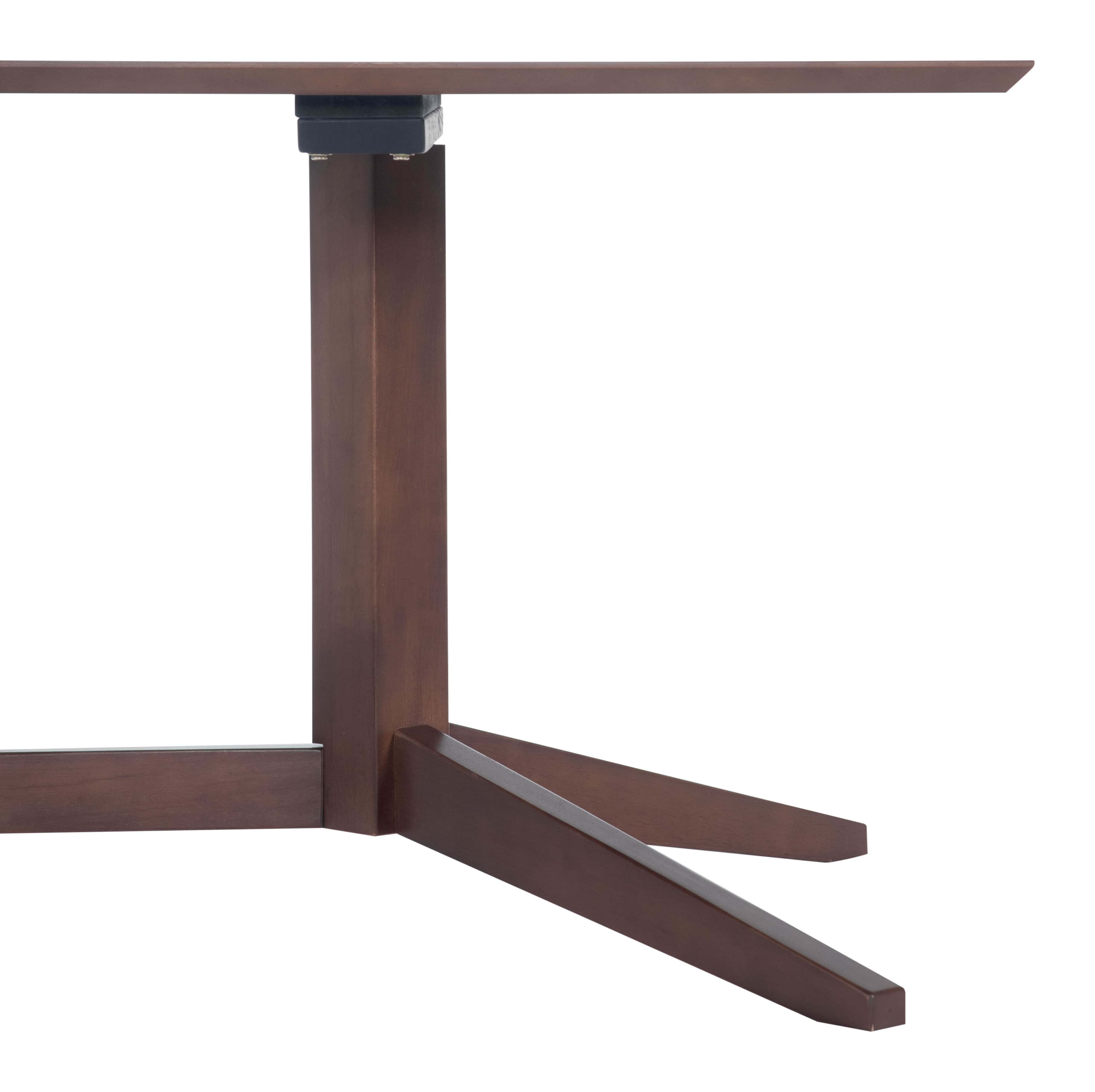 Carthage Dining Table Walnut by Zuo Modern