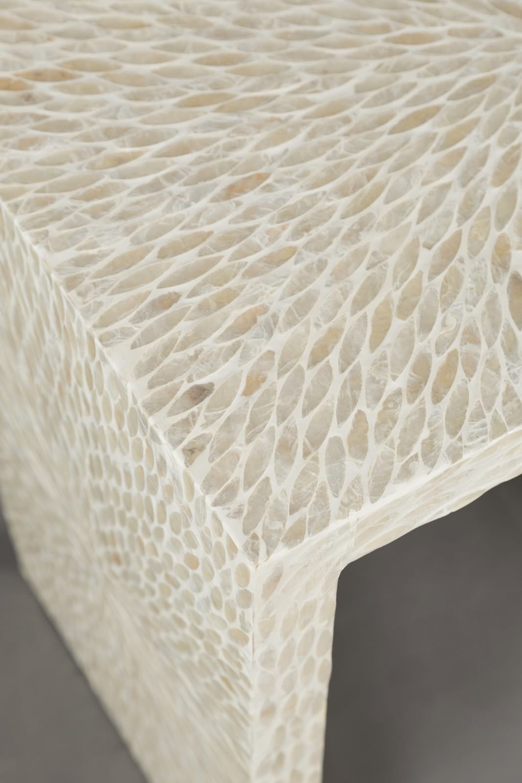 Global Archive Capiz Basket Weave Natural Nesting Tables (Set of 3) by ...