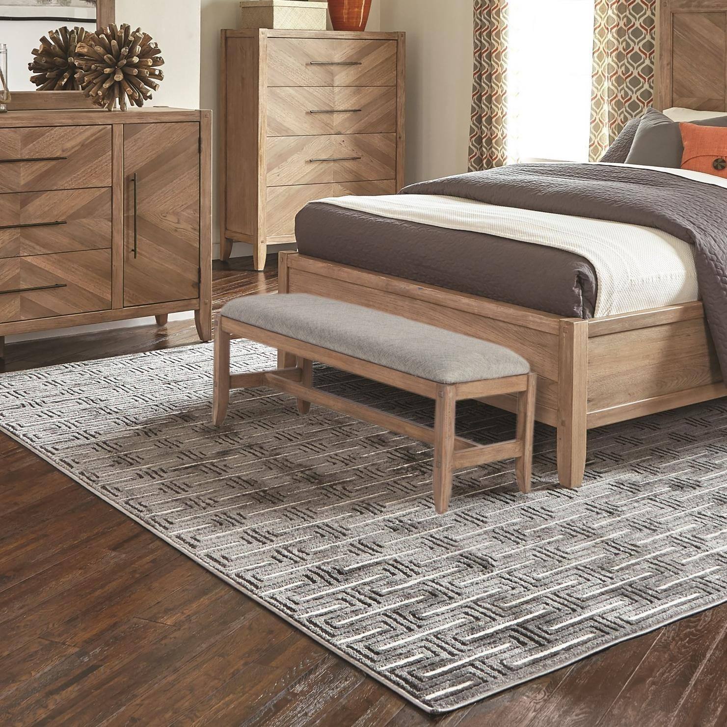 204616 Auburn Natural Bench by Scott Living