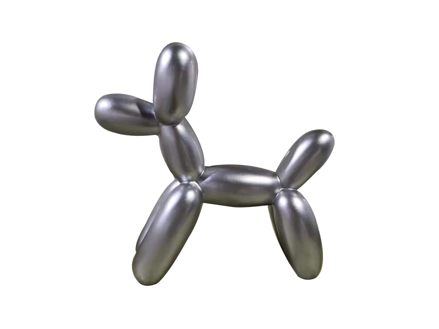 Modrest Modern Silver Large Balloon Dog Sculpture by VIG Furniture