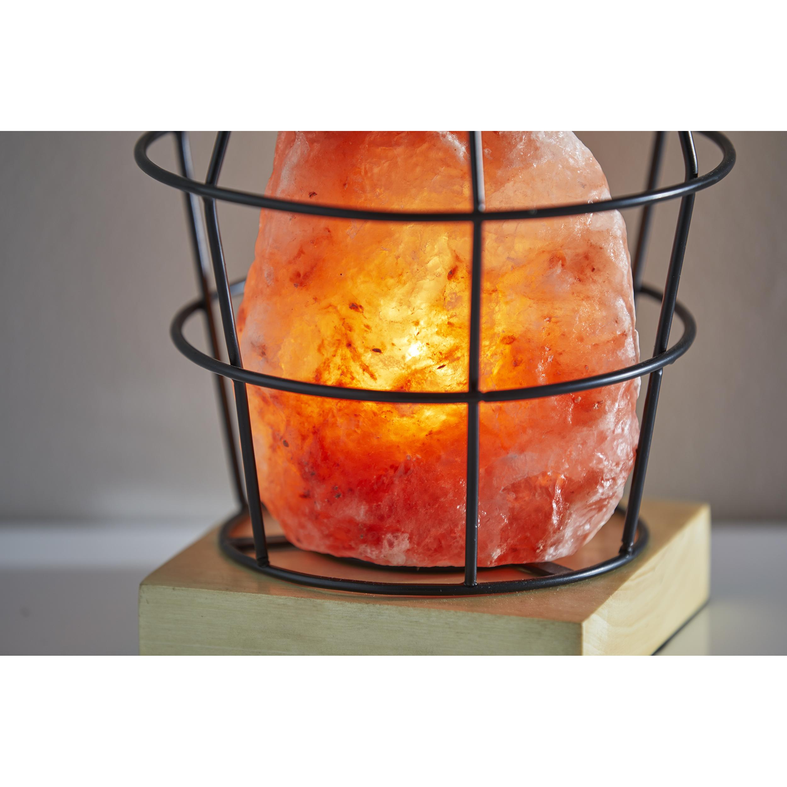 Faith Natural Himalayan Salt Table Lamp at Futonland