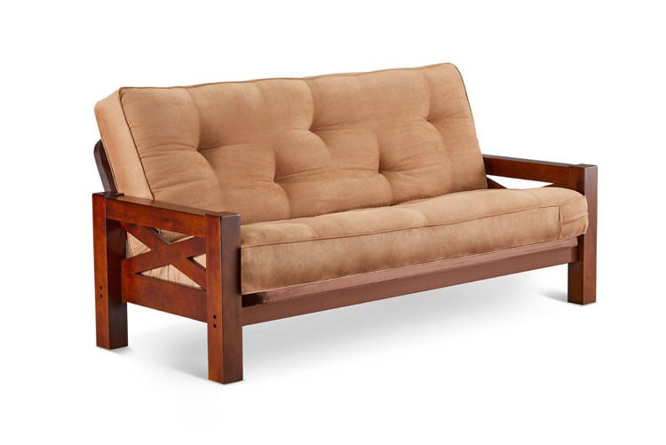 Bridgeport Full Size Futon Frame, Espresso at Futonland