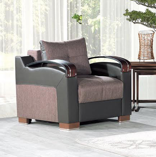Divan Deluxe Kalinka Brown Chair at Futonland