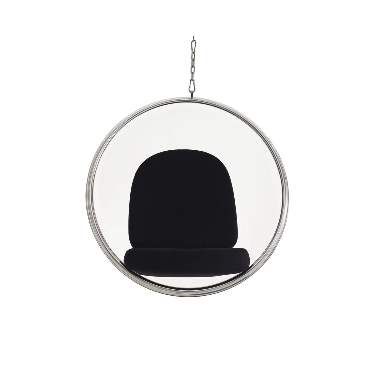 Ring Lounge Chair Black by Modern Living
