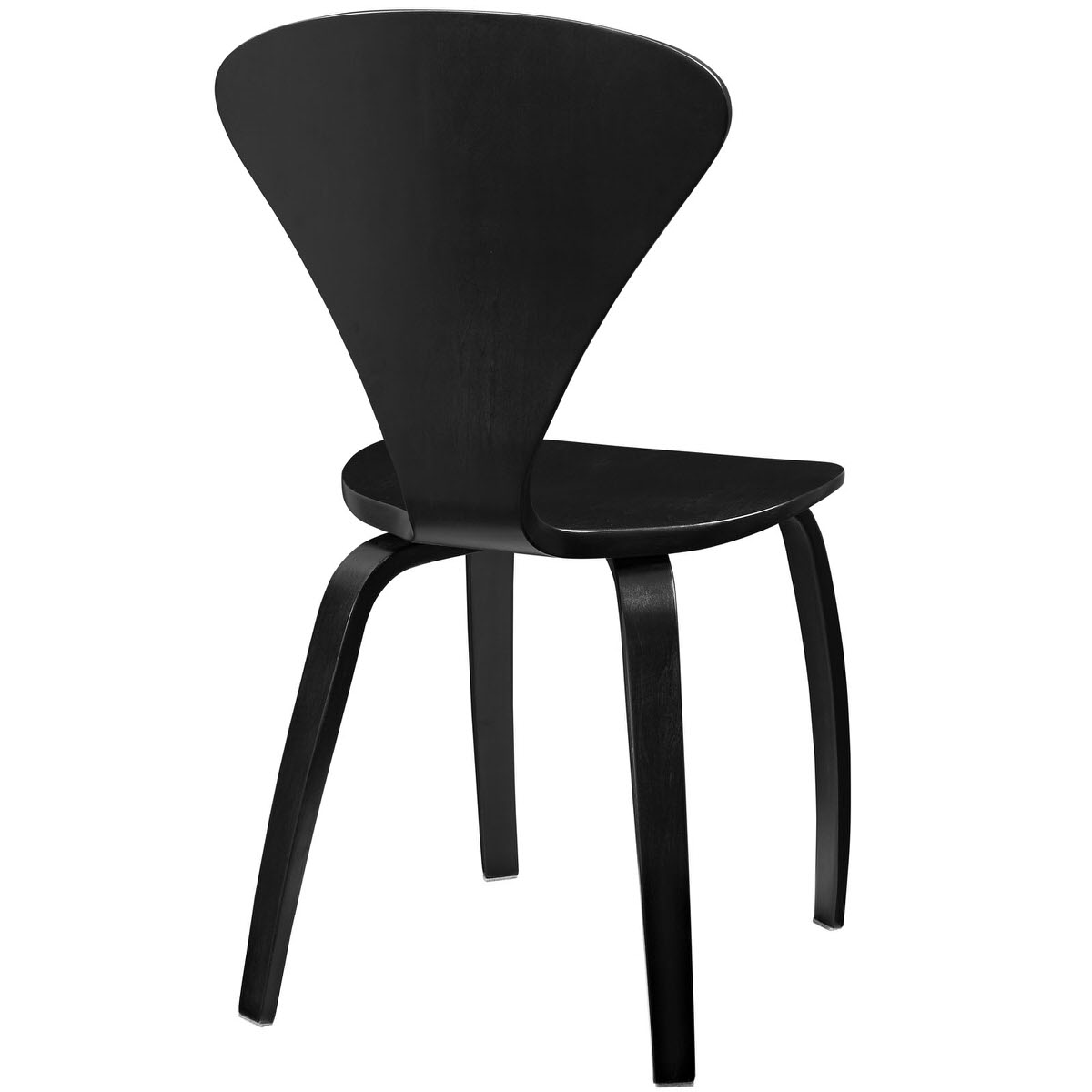 Vortex Dining Chairs Set of 4 Black Set by Modern Living