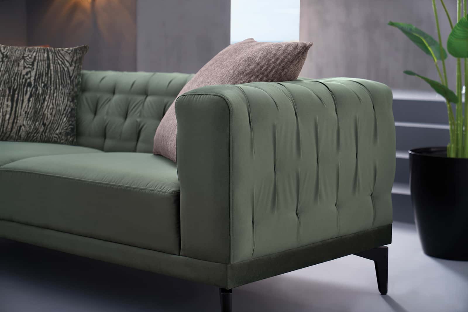 Dorian 3 Seater Sofa at Futonland