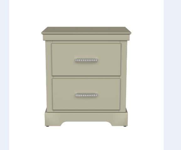 Destiny Champagne Bedroom Set at Futonland