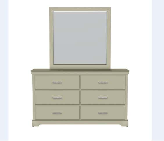Destiny Champagne Bedroom Set at Futonland