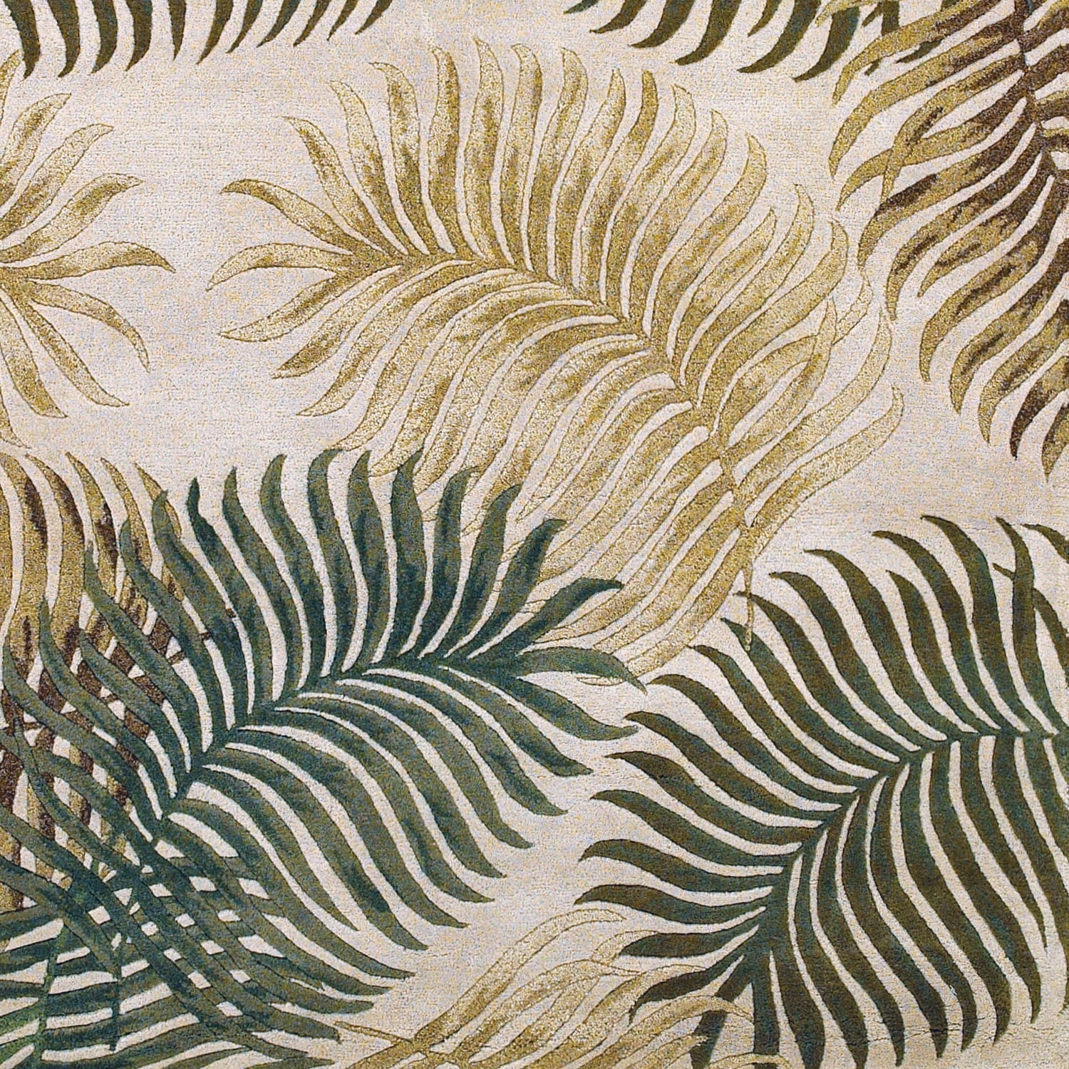Havana Natural Fern View Area Rug at Futonland