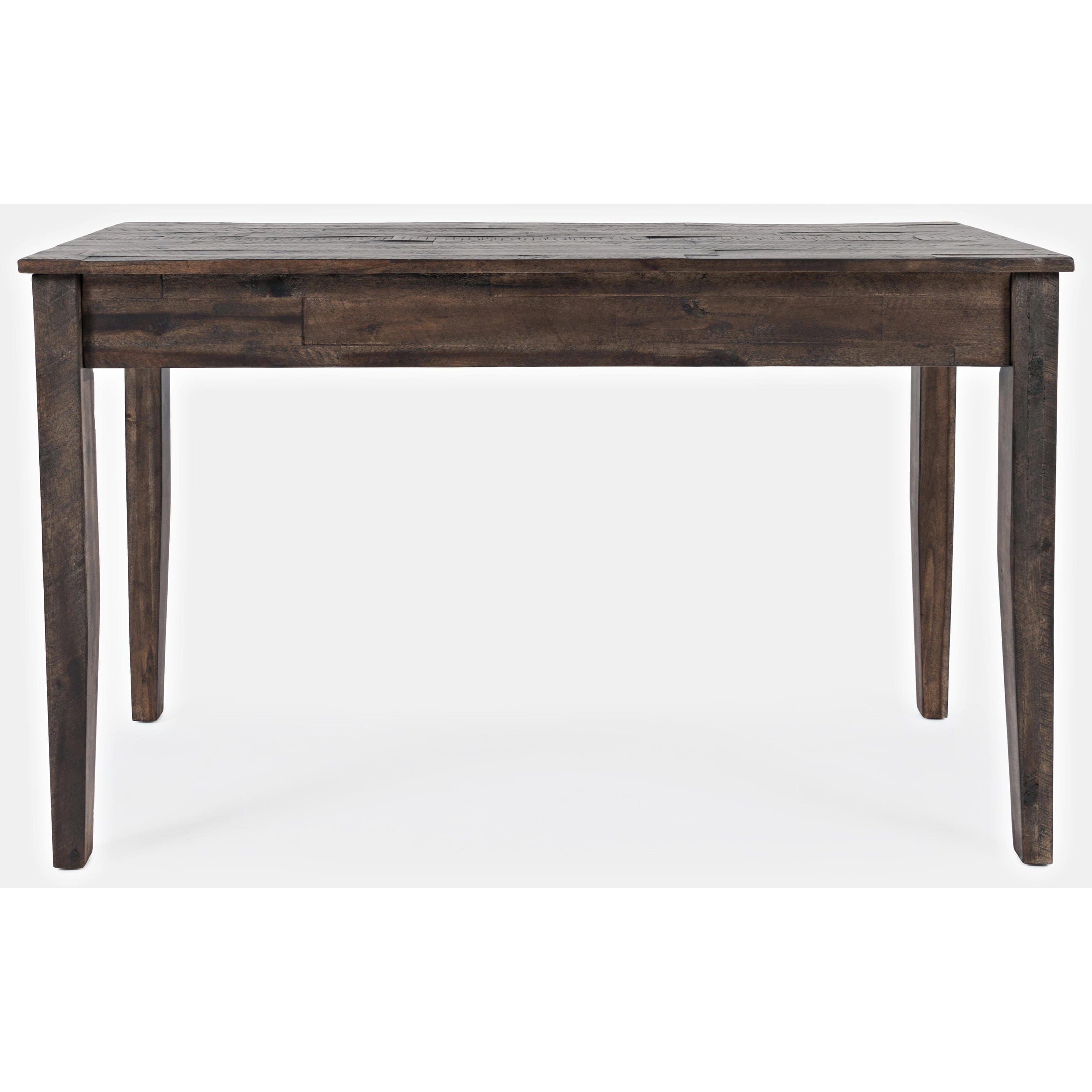 Global Archive Brown Wood Clark 2 Drawer Desk by Jofran Furniture