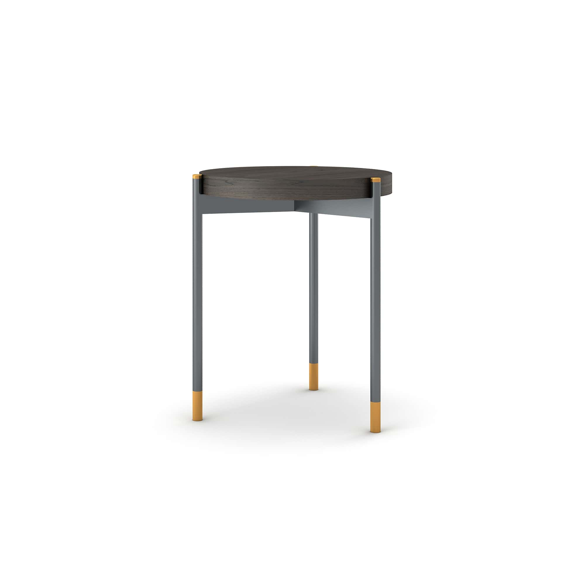 Bosa Modern Dark Oak End Table at Futonland
