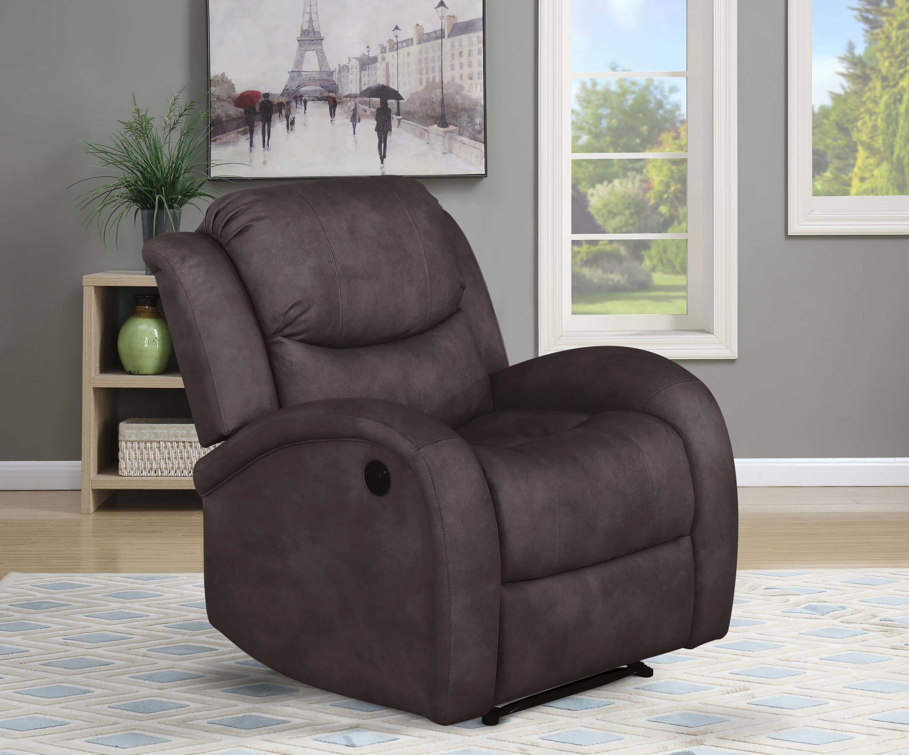 Motorized Parker Java Recliner Chair at Futonland