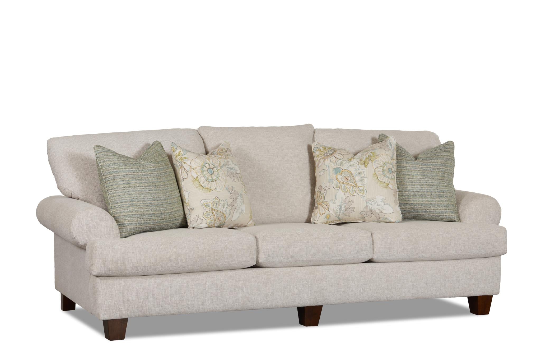 Shelton Big Chair in Braxton Stone by Wood House Upholstery