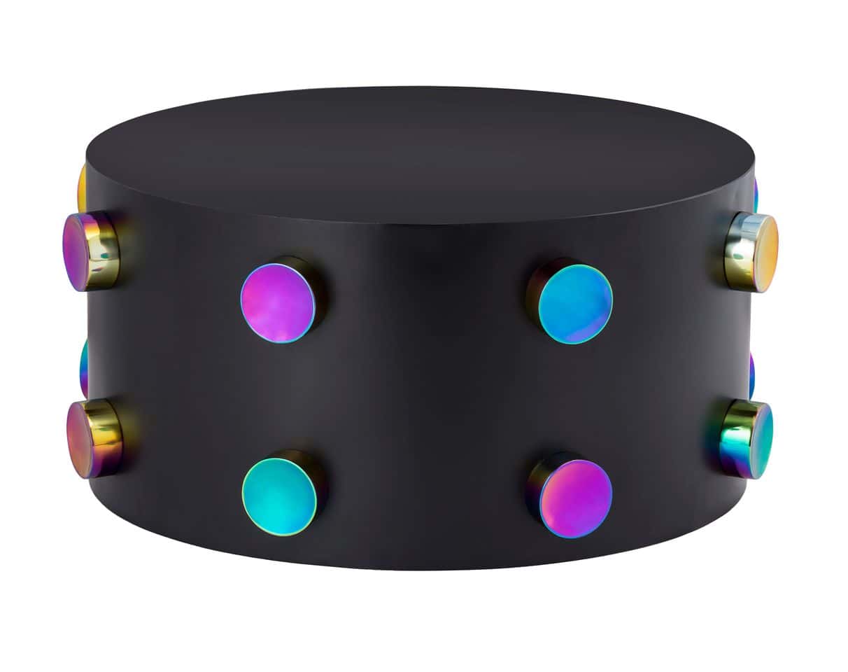 Rockstar Black Coffee Table at Futonland