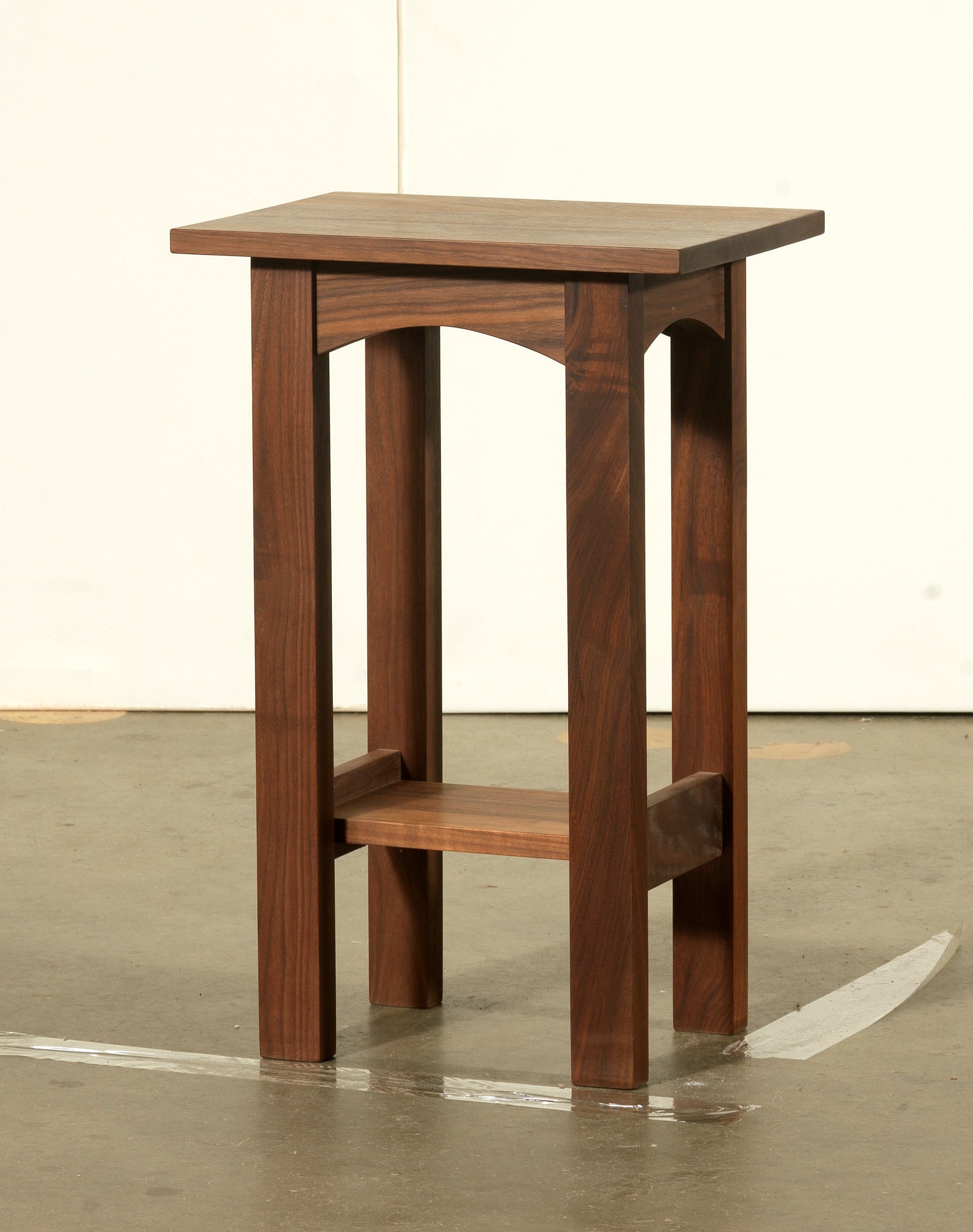 Craftsman Wood End Table at Futonland