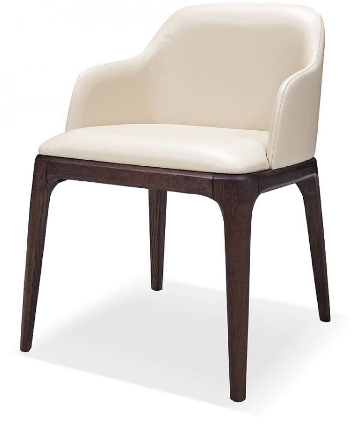 Modrest Margot - Modern Cream Eco-Leather Dining Chair by VIG Furniture