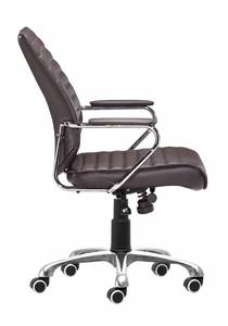 Ingram Office Chair w/Seat Cover - Grey/Grey at Futonland