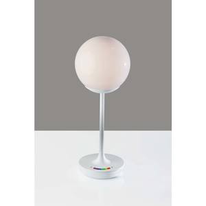 Stewart Round Shelf Floor Lamp (Natural) at Futonland