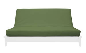 Premium Solid Natural Futon Cover by Prestige