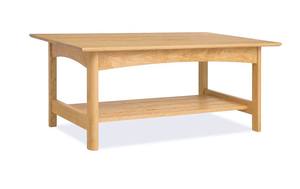 Becks Wenge Block Legged Oak Veneer Coffee Table at Futonland