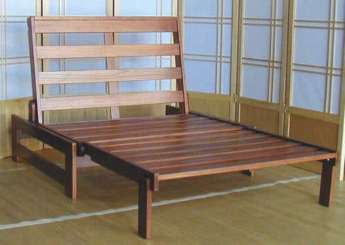 Tokyo A-Frame Tri-Fold Futon Frame by Prestige