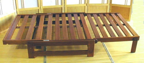 Tokyo A-Frame Tri-Fold Futon Frame by Prestige
