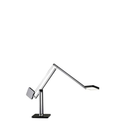 Stewart Round Shelf Floor Lamp (Walnut) at Futonland