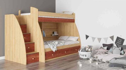 F9569 Charcoal Burlap Bed at Futonland