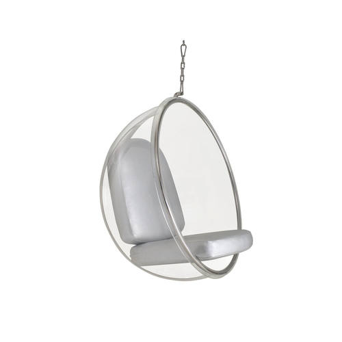 Ring Lounge Chair Silver by Modern Living