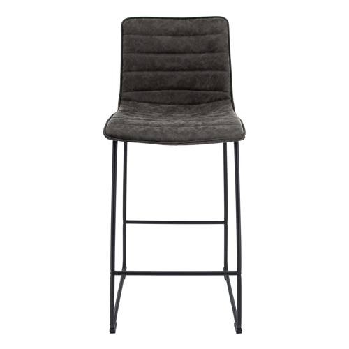 Delaney Counter Stool Grey at Futonland