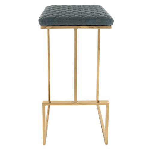 Delaney Counter Stool Grey at Futonland