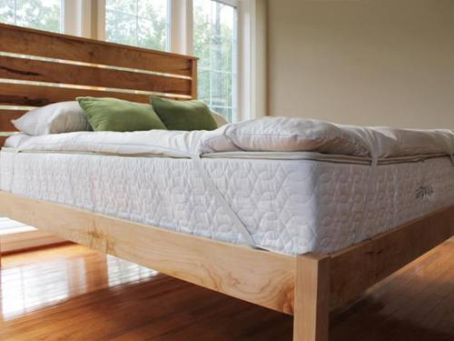 Organic Merino Wool Mattress Topper at Futonland
