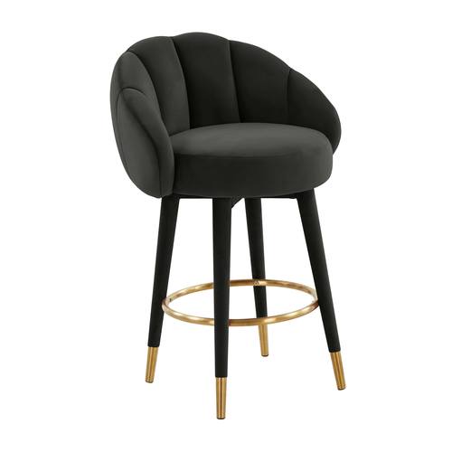 Delaney Counter Stool Grey at Futonland