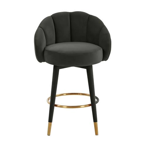 Delaney Counter Stool Grey at Futonland