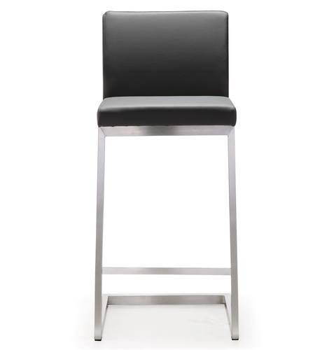 Delaney Counter Stool Grey at Futonland