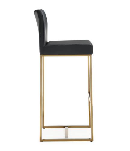 Delaney Counter Stool Grey at Futonland