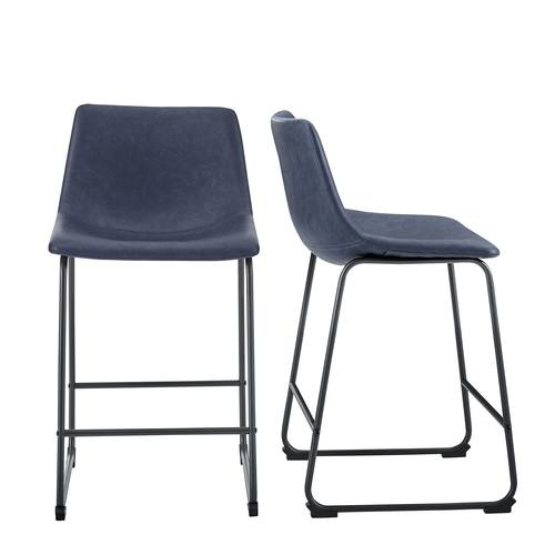 Delaney Counter Stool Grey at Futonland