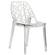 Cornelia Modern Transparent Red Dining Chair (Set of 2) at Futonland