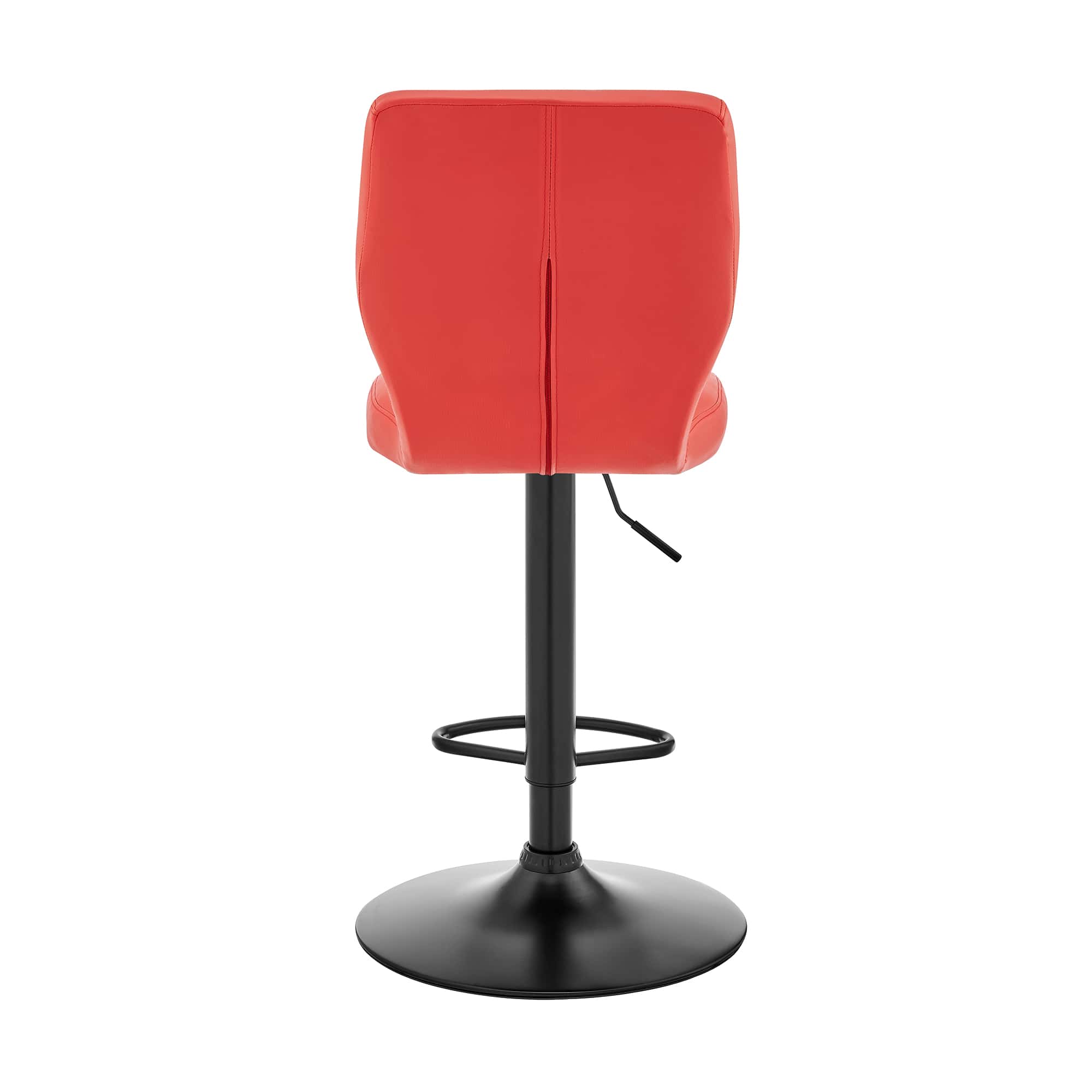 Armen Living Bar Stool Red