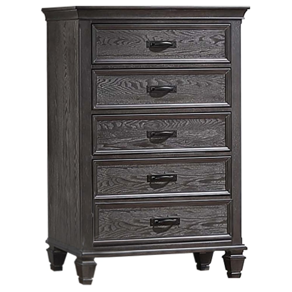 Franco Storage Bedroom Set - Weathered Sage at Futonland