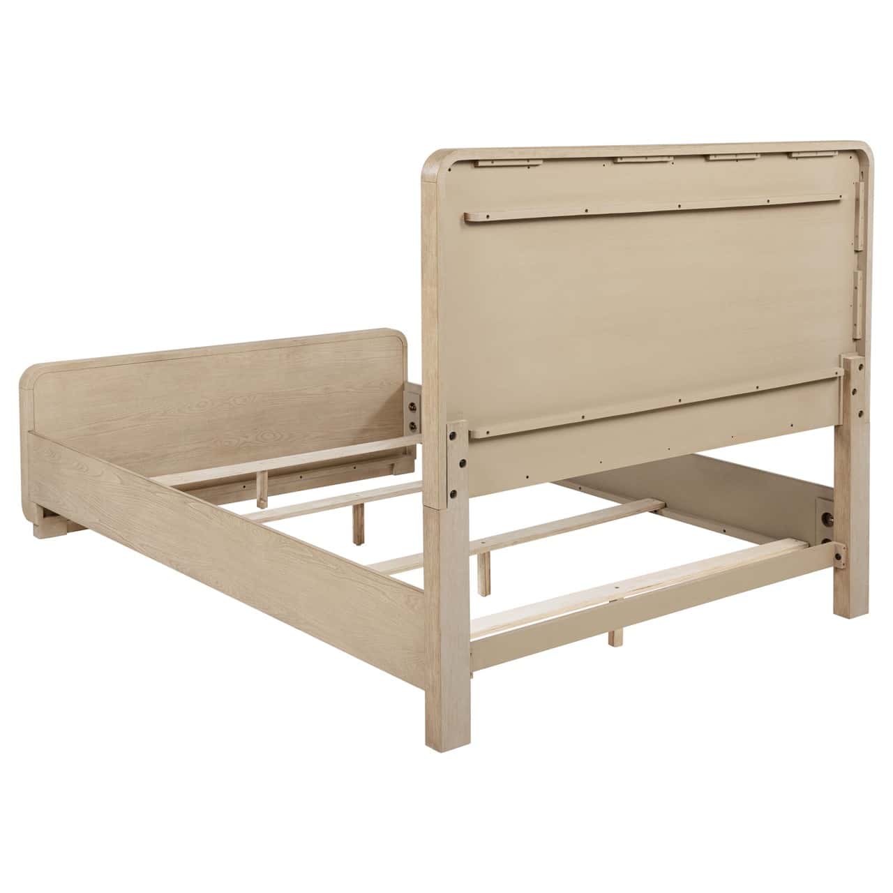 Ladera 4-piece Queen Bedroom Set Light Elm at Futonland
