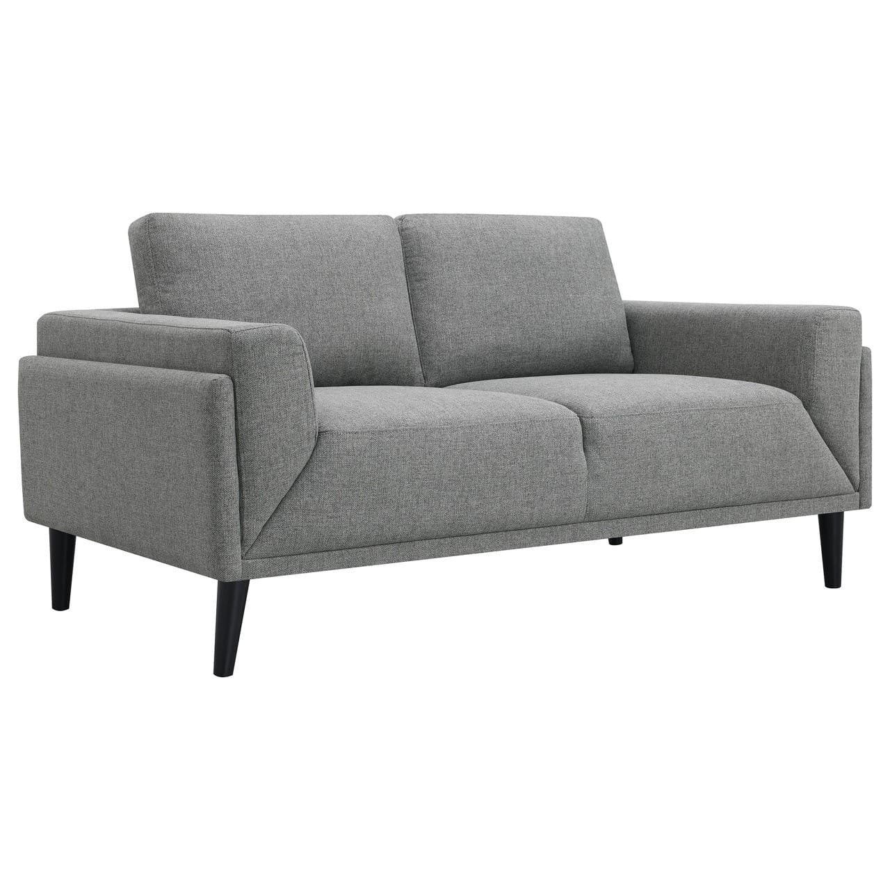 Rilynn 2-piece Upholstered Track Arms Sofa Set Grey at Futonland