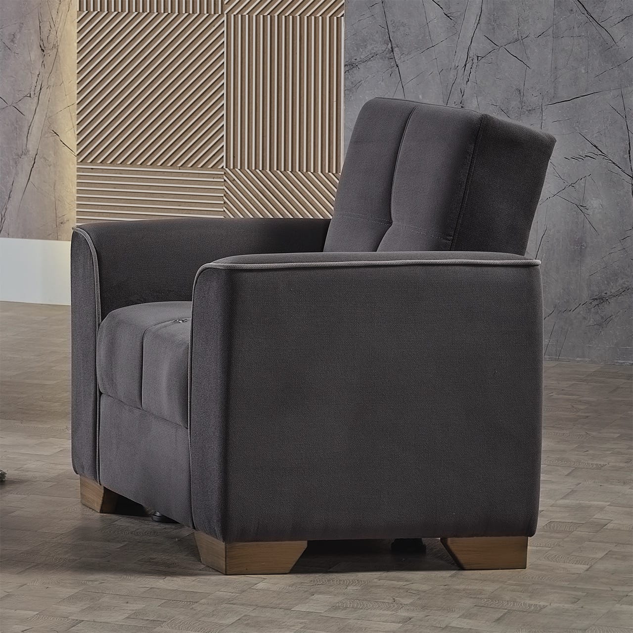 Dior Chair Brown at Futonland