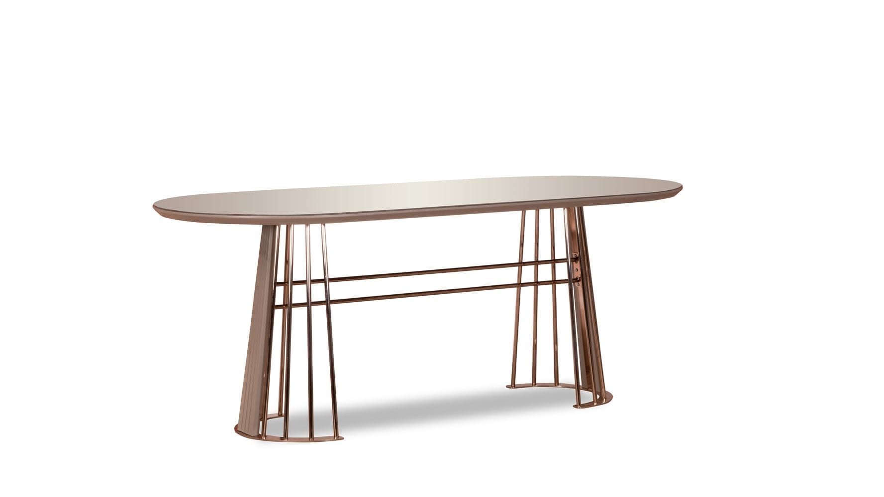 Pandora Dining Room Table, Gray at Futonland