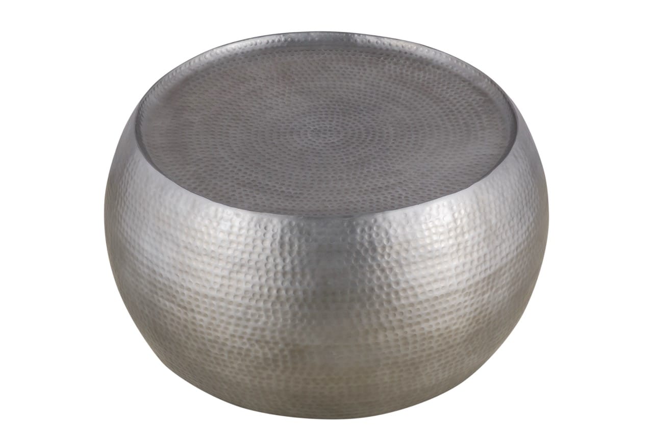 CT-501-30-32 Silver Metal Coffee Table at Futonland